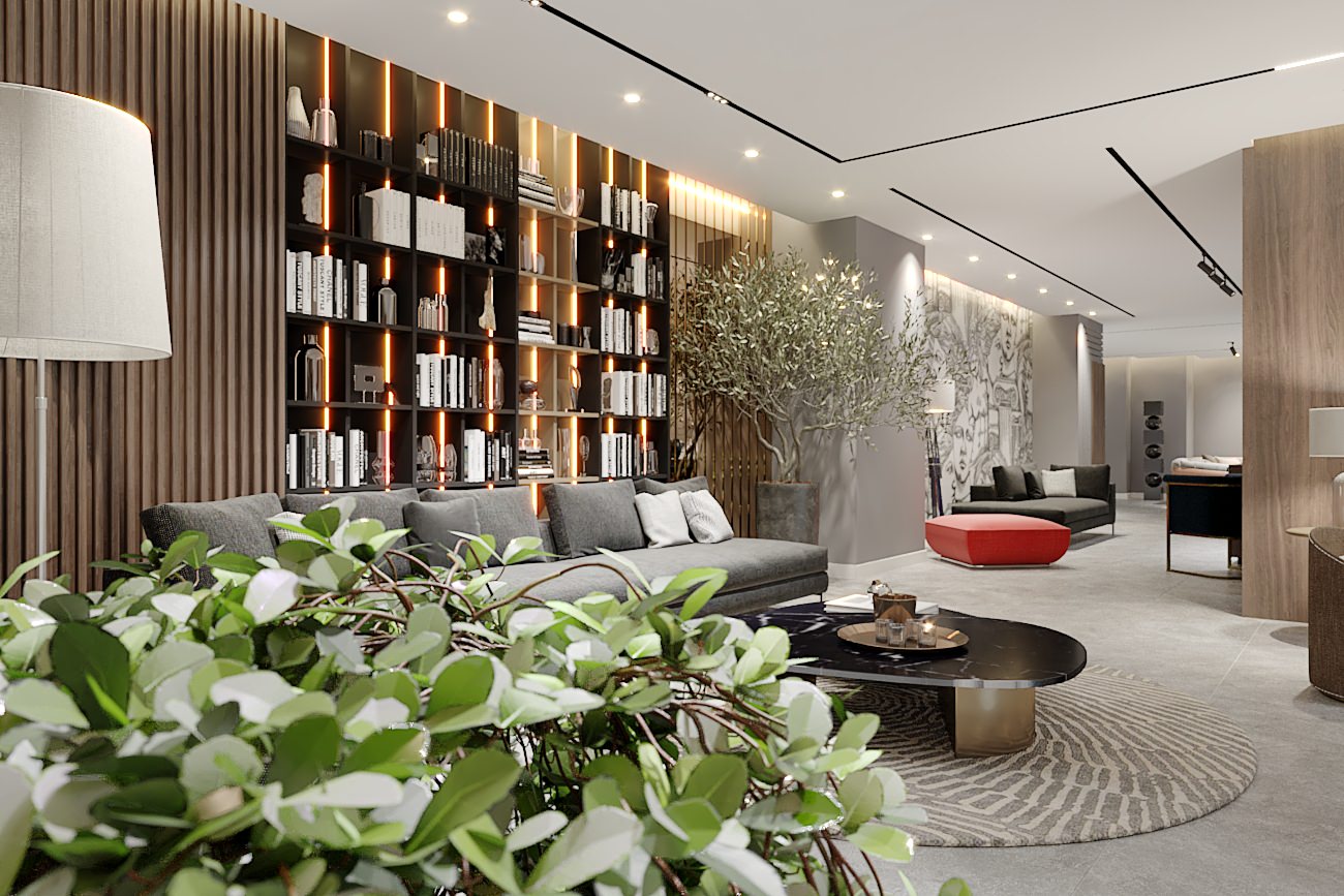 High Point Furniture Showroom Design By HM Studios