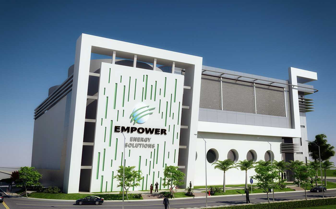 EMPOWER Facade Design - HM Studios