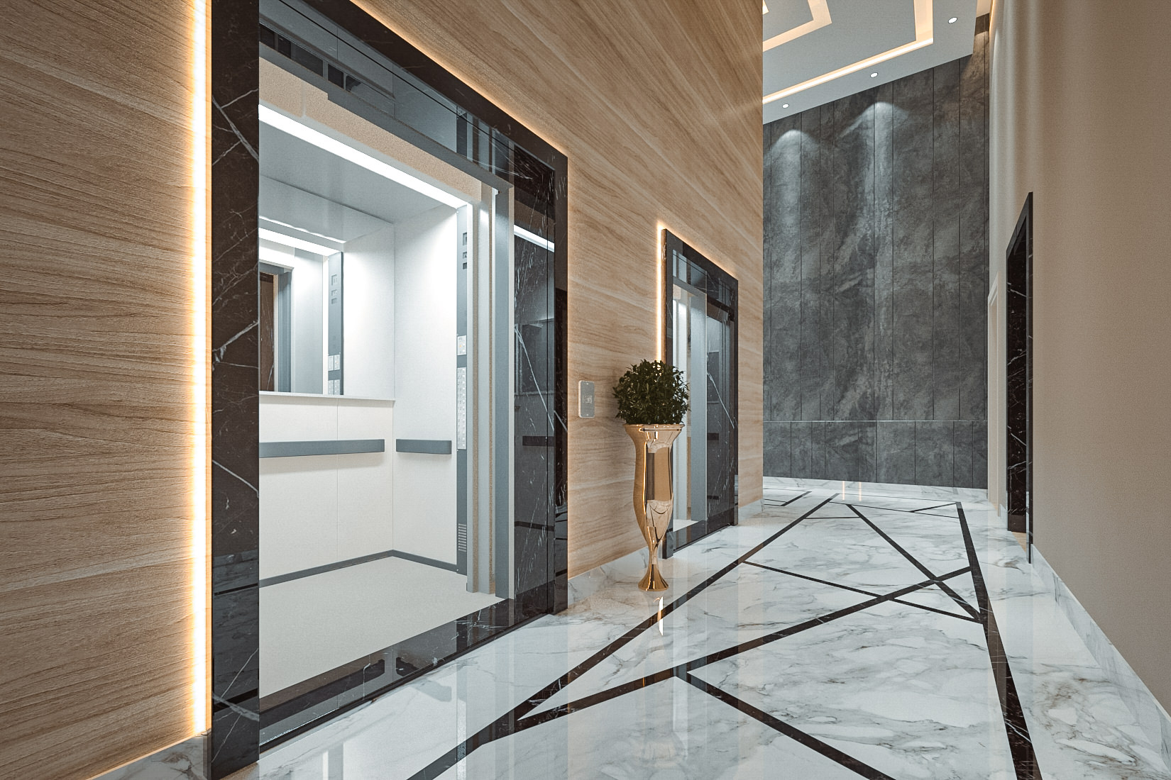 Sun Tower Reception, Bahrain - HM Studios